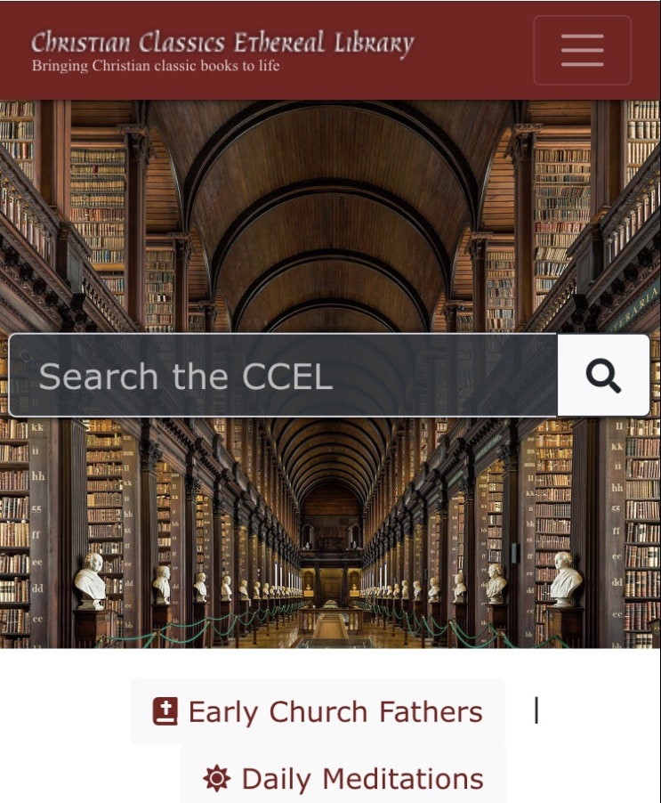 Christian Classics Ethereal Library | 무료 기독교 고전 전자책 : 네이버 블로그