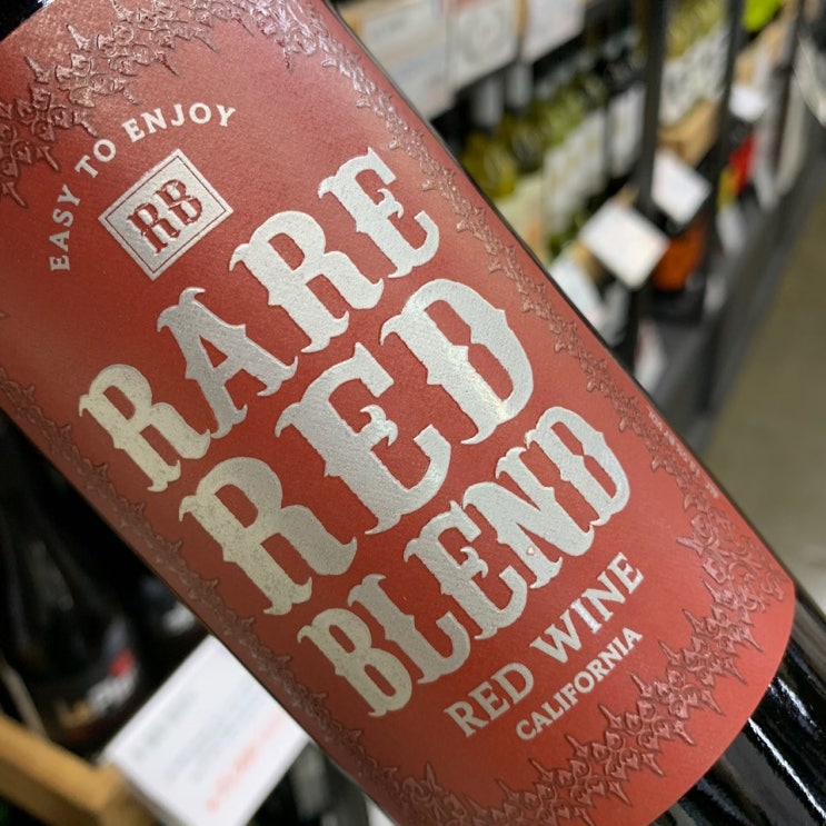 레어 레드 블렌드 / Rare Red Blend : 네이버 블로그