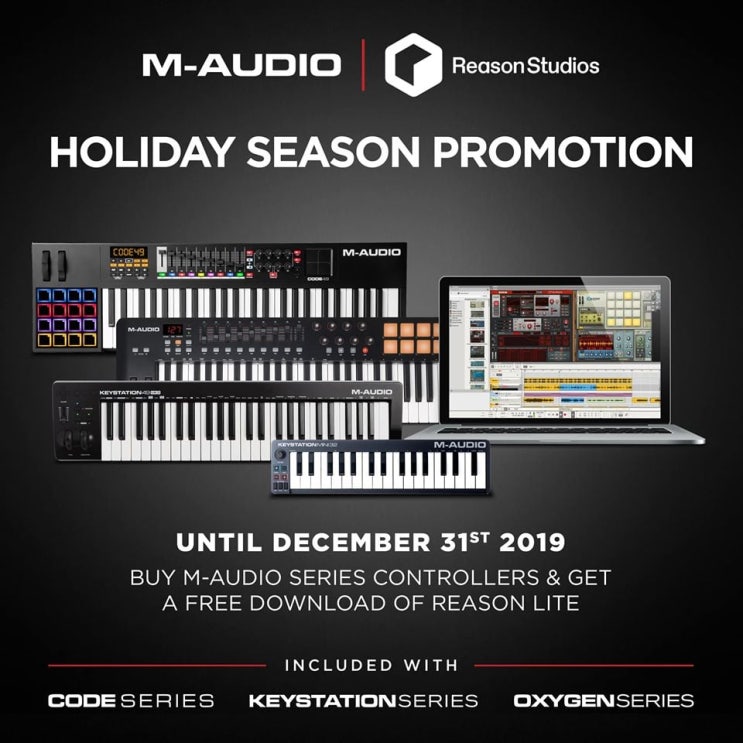 M-Audio - Reason Studio Lite 무료다운로드 행사 : 네이버 블로그