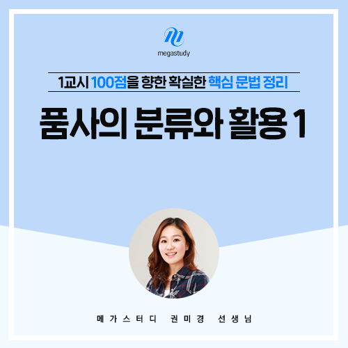 핵심 국어 문법 정리 품사의 분류와 활용 1 네이버 블로그