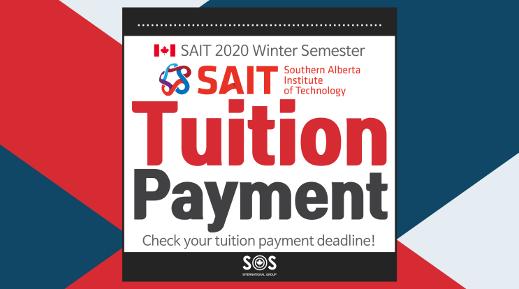 SAIT 2020 Winter Semester Tuition Payment : 네이버 블로그