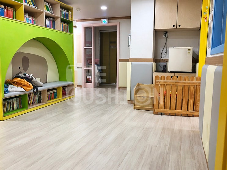 파란들어린이집 디자인쿠션으로 활기찬 어린이집 인테리어 벽쿠션 기둥쿠션 방석쿠션 등받이쿠션 네이버 블로그