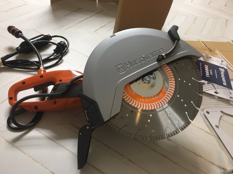 허스크바나 전기파트너 k4000 - 전기벽체절단기 : 네이버 블로그