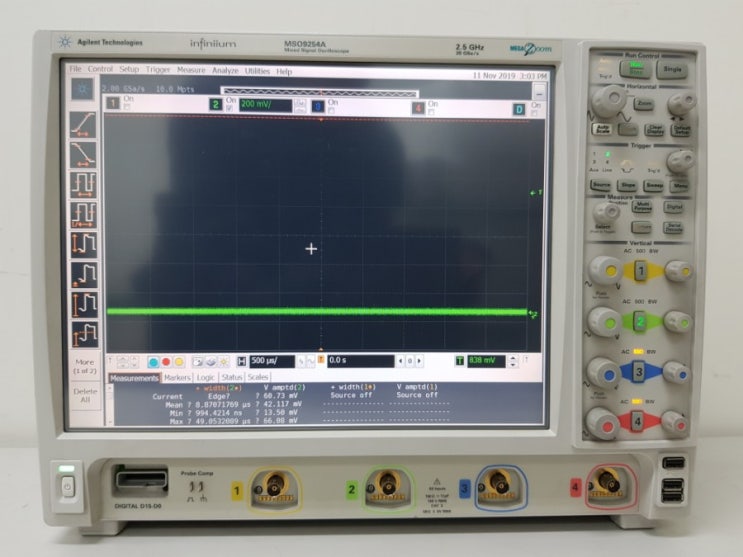애질런트 MSO9254A 오실로스코프 (2.5GHz, 4채널, 20GSa/s) 렌탈 및 중고판매 : 네이버 블로그