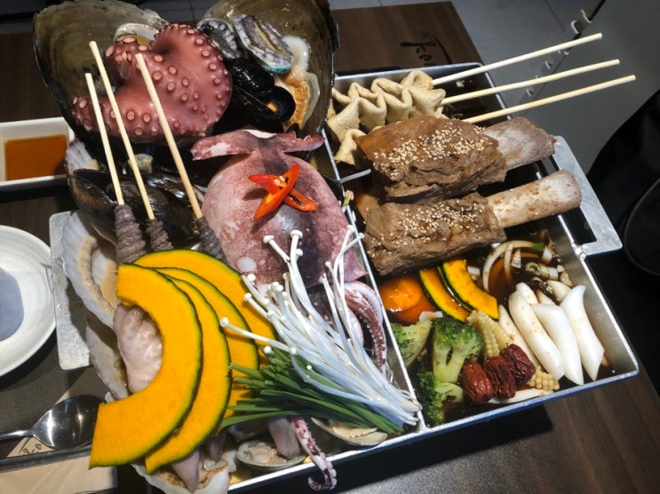 분당 정자동 맛집 :: 인기명 분당정자점 조갈찜 :: 해산물과 갈비를 함께 먹는 보양식 _회식장소추천 ! : 네이버 블로그