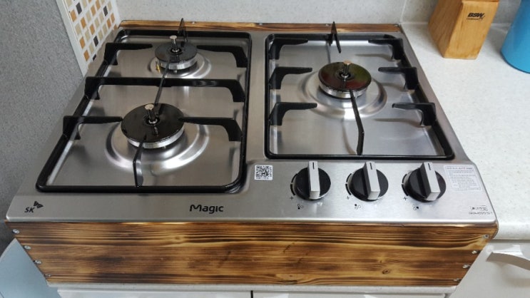 sk매직 GRA-B320/321 빌트인 쿡탑가스렌지 스탠드만들기 : 네이버 블로그