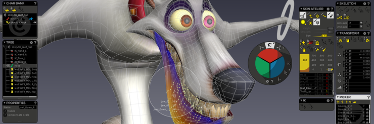 [3D Animation] 독특한 3D 캐릭터 애니메이션 소프트웨어 akeytsu : 네이버 블로그