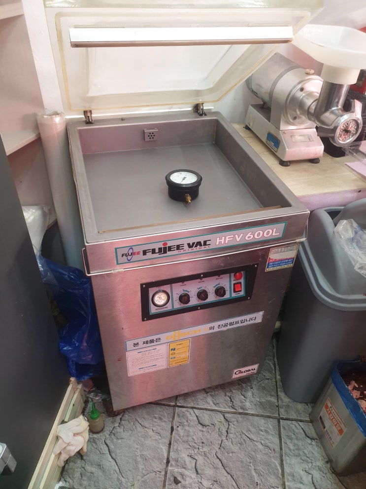 업소용 진공포장기 Fujee VAC HFV600L 고장수리 출장수리 : 네이버 블로그