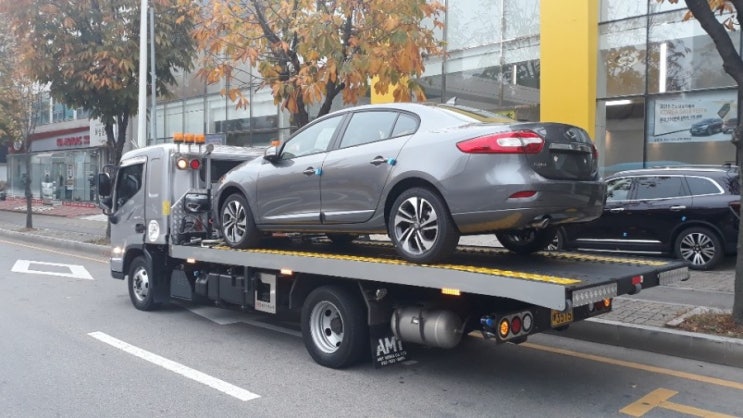 안산여주 르노삼성자동차 Sm3 전시차 어반그레이 신차 캐리어 탁송 보내는 방법 네이버 블로그