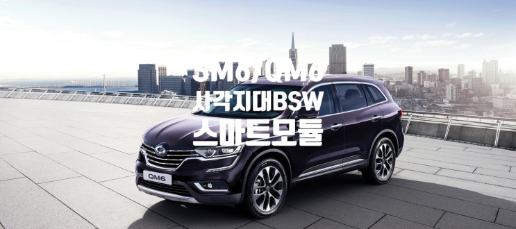 [신제품소개]SM6/QM6 전용 CAN방식 사각지대 알람 및 햅틱 경보장치 : 네이버 블로그