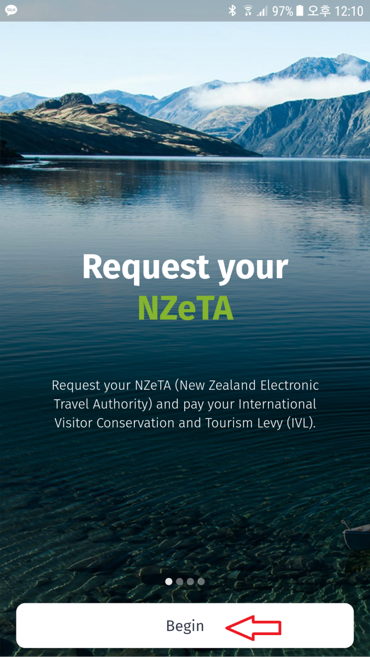 [뉴질랜드 현지 여행사: 홍길동투어 ] 뉴질랜드 전자비자 NZeTA를 어플로 발급받는 방법(비용: 44불) : 네이버 블로그