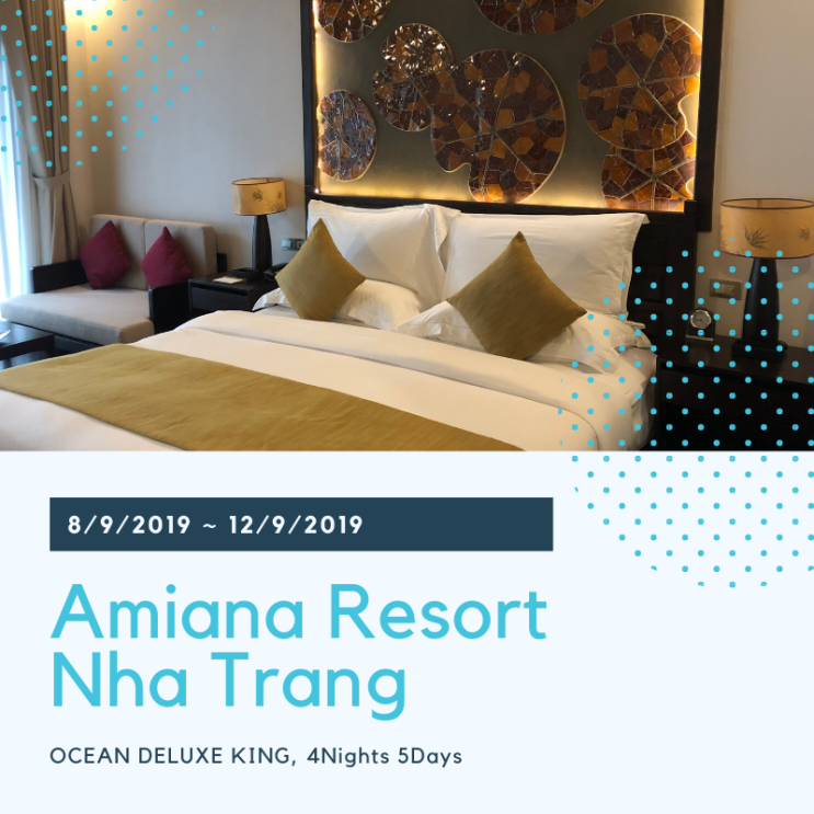 나트랑 : 아미아나리조트(Amiana Resort) 오션디럭스룸, 4박5일 : 네이버 블로그