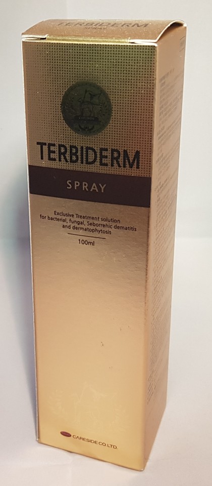 터비덤스프레이(terbiderm spray)성, 진균성 및 지루성 피부질환 치료제 : 네이버 블로그