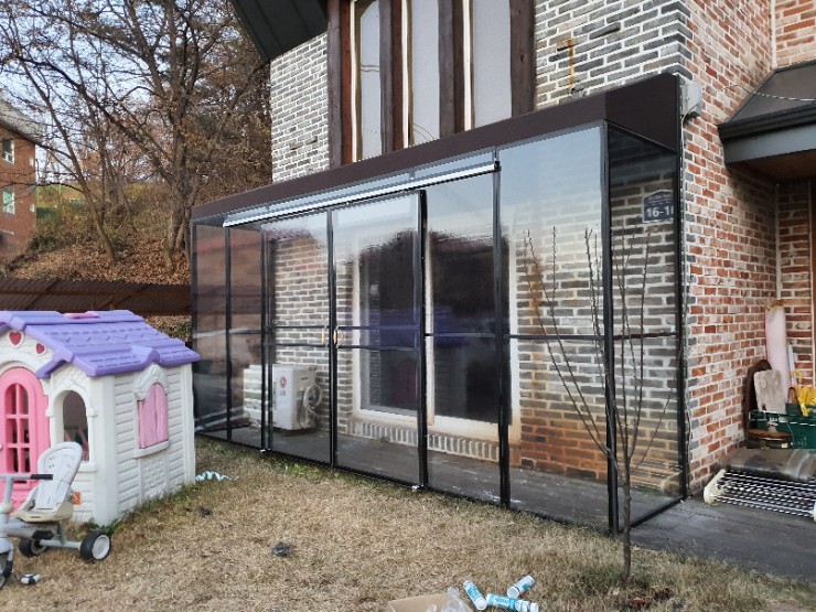 경기도 동두천어닝 전원주택에 고정어닝 설치와 함께 바람막이 방풍막 투명비닐천막 설치로 추운겨울 따뜻하게 보내세요 네이버 블로그