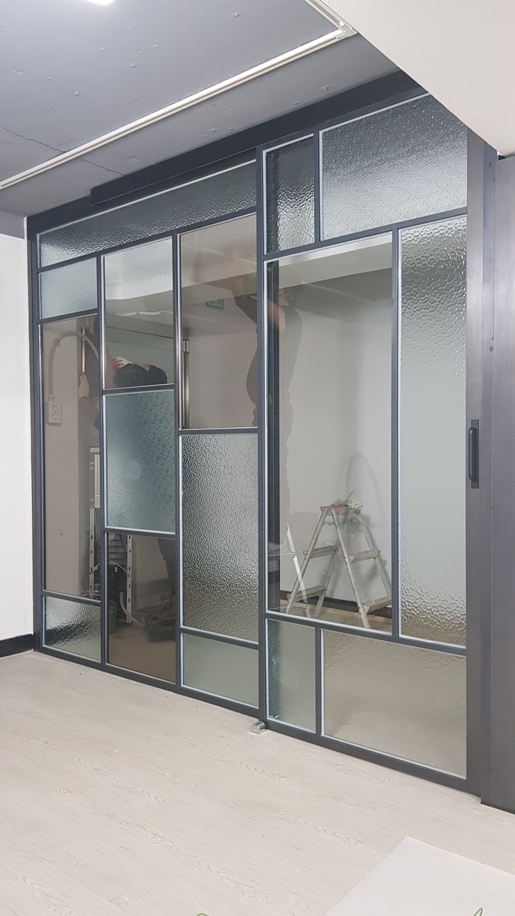 사무실칸막이 사무실유리칸막이 유리칸막이 인테리어칸막이 철제칸막이 : 네이버 블로그