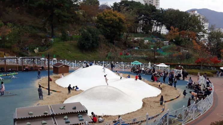 모험놀이터 부산 사상근린공원 무료로 즐기는 야외놀이터1모험놀이장 네이버 블로그