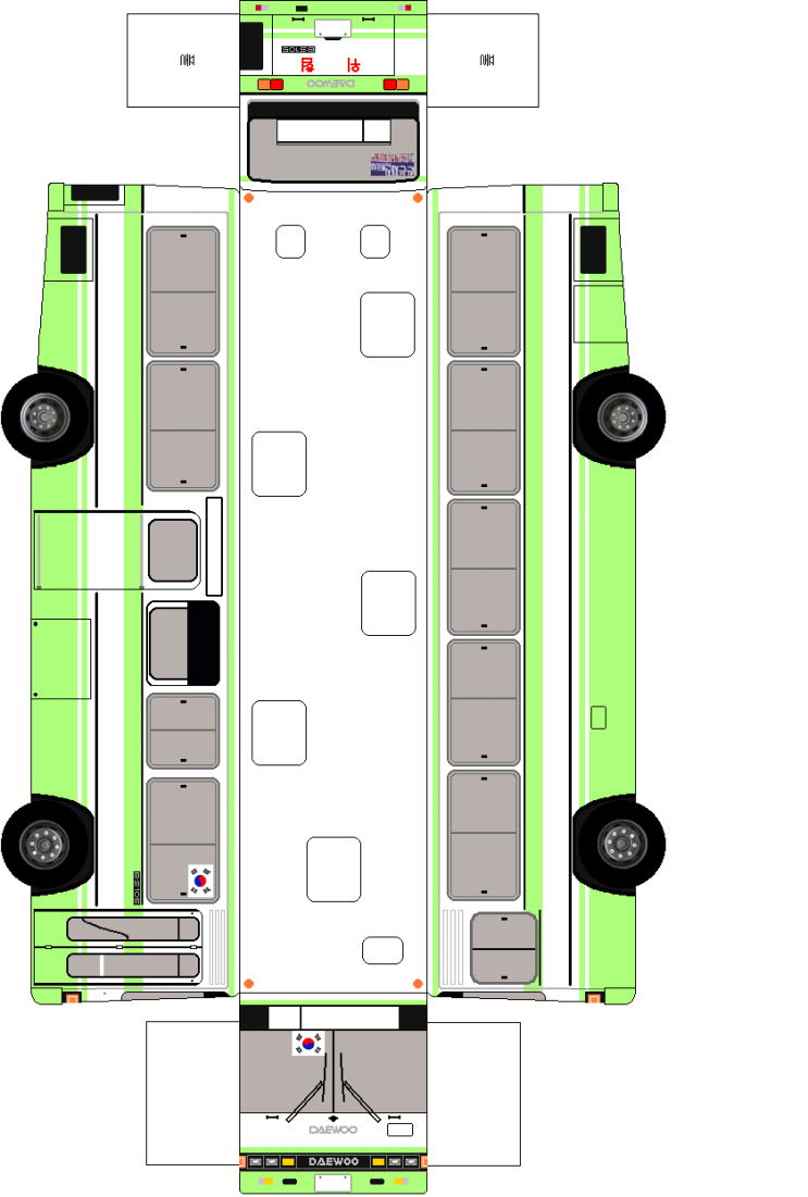 서울연두파스텔톤도색 BS105 3기형 : 네이버 블로그