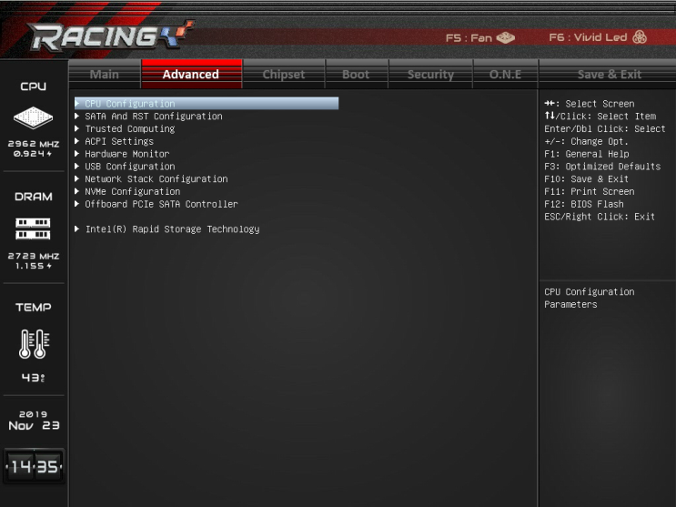 [메인보드 바이오스(BIOS)] AMI UEFI 설정 - Advanced - CPU Configuration : 네이버 블로그