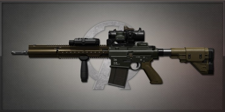 아바 H&K G28 Assaulter / G28E Swamp Man : 네이버 블로그
