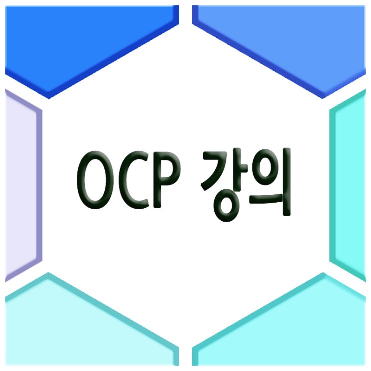 OCP강의 (Oracle Certified Professional) 자격증 교육 : 네이버 블로그