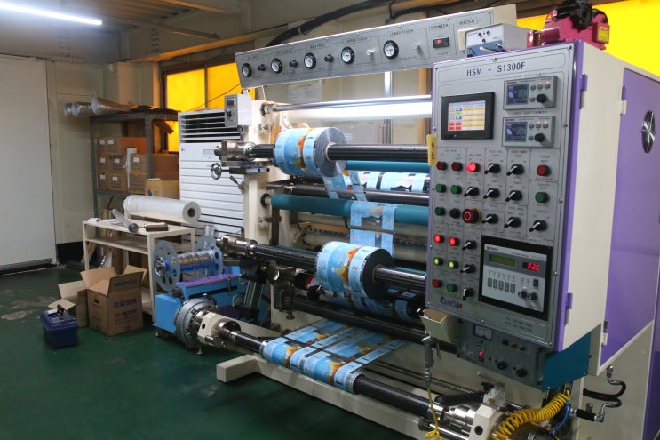 슬리터 (slitter rewinder) -2 : 네이버 블로그