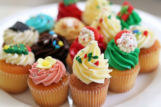 눈과 입이 즐거워지는 크리스마스 컵케이크 : 네이버 블로그