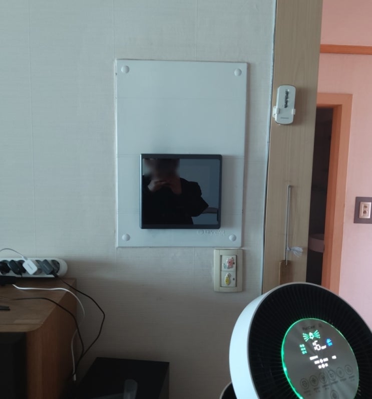 코콤 비디오폰 Kcv S701 종로구 창신동 창신쌍용2단지아파트 오래된 고장난 구형 제품을 코콤 신제품 아날로그 7인치