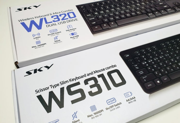 무선키보드마우스 WL320, WS310 사용해봤어요 : 네이버 블로그