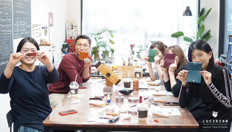단체수업 Lg전자 가죽공예 원데이 클래스 스케치 기업 문화 강의 문화체험 체험수업 워크숍 동호회 네이버 블로그