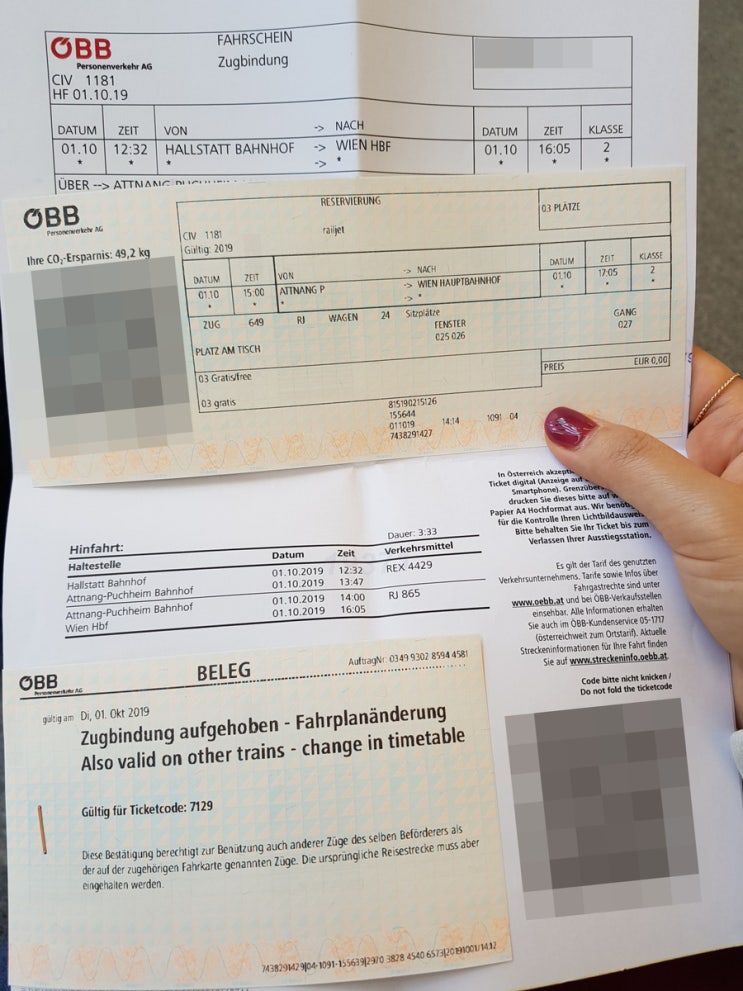 OBB 연착, 환승 기차를 놓쳤다면 어떻게 해야할까? : 네이버 블로그