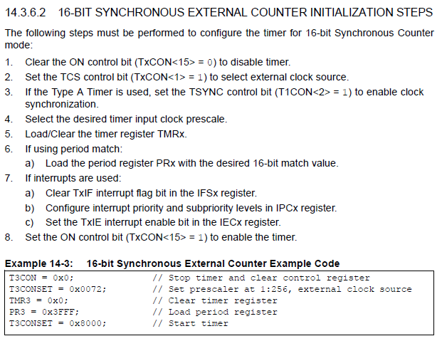 [PIC32] T2 Synchronous External Clock Counter : 네이버 블로그