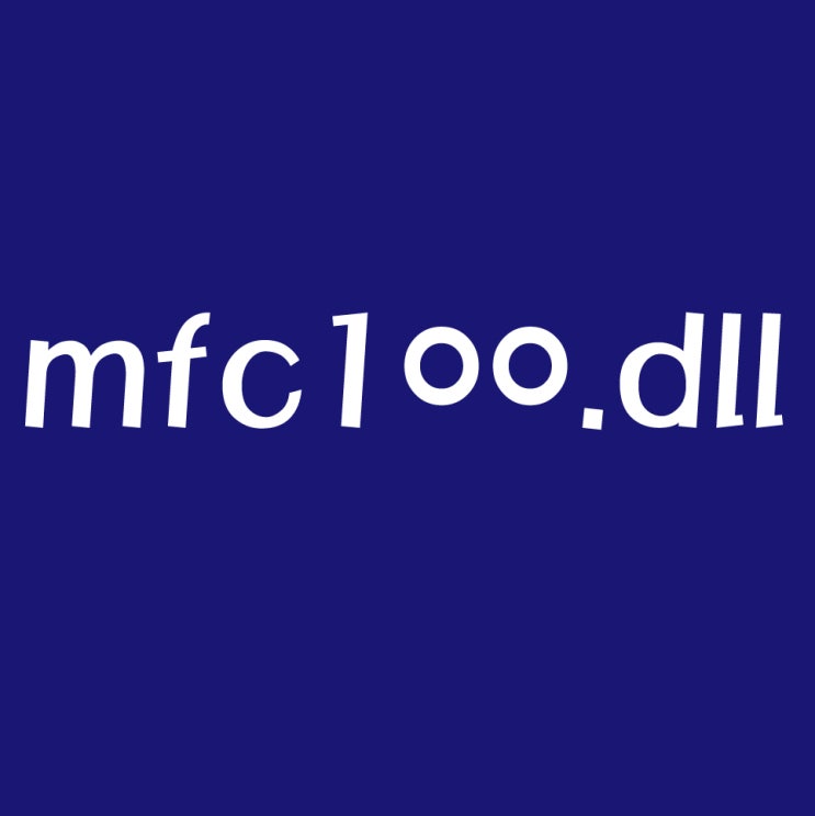 시스템 오류 - mfc100.dll이(가) 없어 코드 실행을 진행할 수 없습니다... : 네이버 블로그
