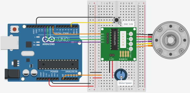 [IoT/캡스톤디자인] 아두이노를 이용한 스텝모터 제어 : 네이버 블로그