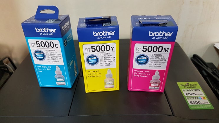 brother 브라더 mfc-t800w 빌트인 순정 컬러 무한 잉크젯 복합기 잉크충전~ : 네이버 블로그