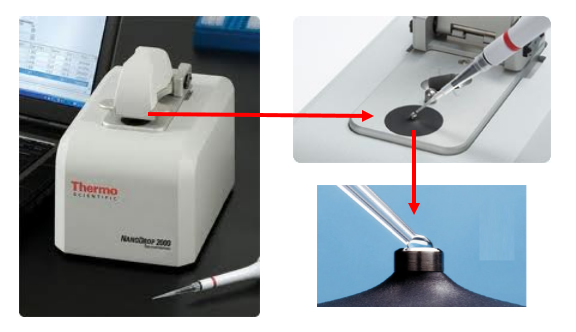 나노드롭(Nano Drop)의 의미와 원리 : 네이버 블로그