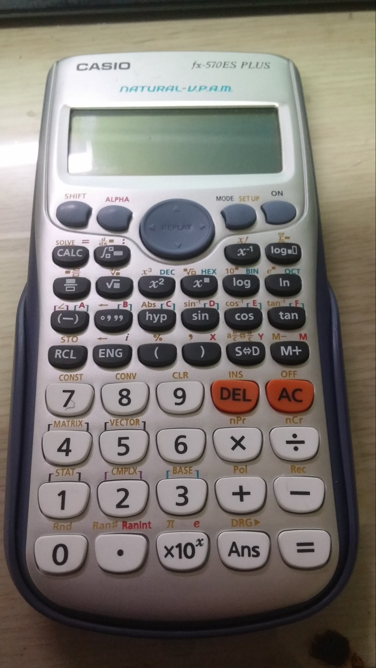 casio fx-570es plus 공학용 계산기 매뉴얼 입니다. : 네이버 블로그