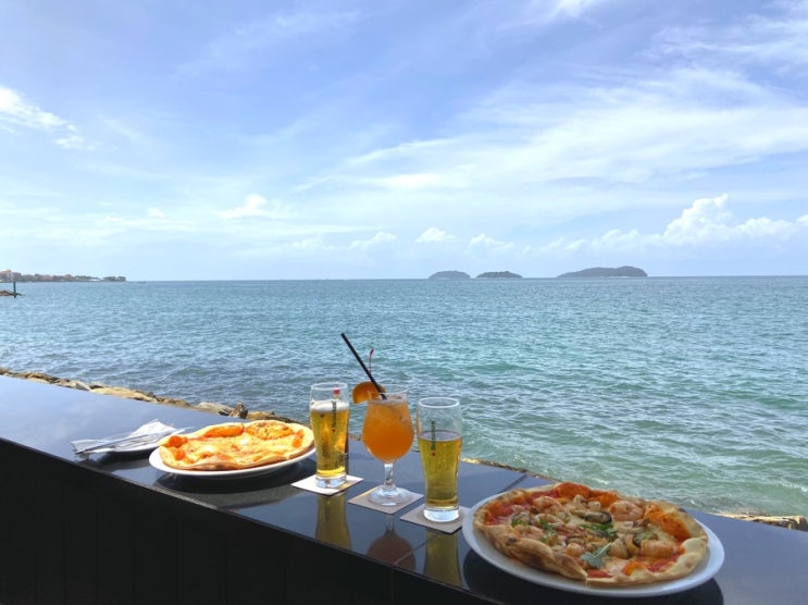 코타키나발루 알프레스코alfresco 수트라하버 마젤란 뷰맛집 네이버 블로그