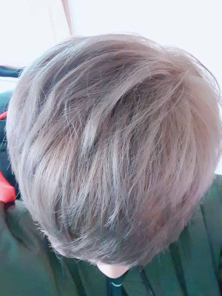 내돈내산 셀프탈색 애쉬베이지 블랙빼기이지엔 푸딩 애쉬 염색약 네이버 블로그