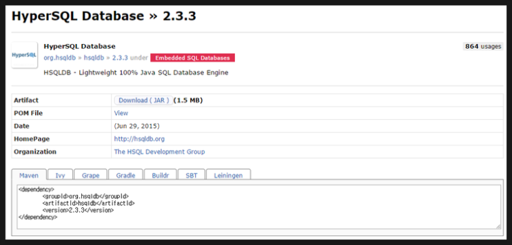 [Spring] 스프링3에서 내장 데이터베이스 사용하기 (in-Memory HSQLDB) - : 네이버 블로그