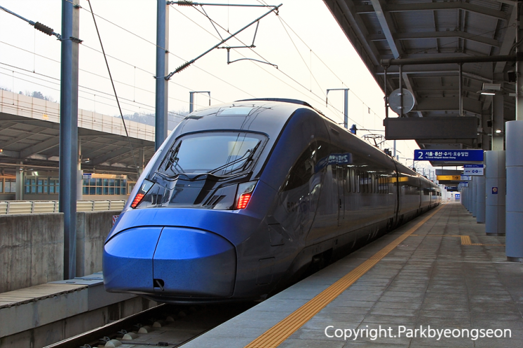 EMU-250 시운전. 공주역 : 네이버 블로그