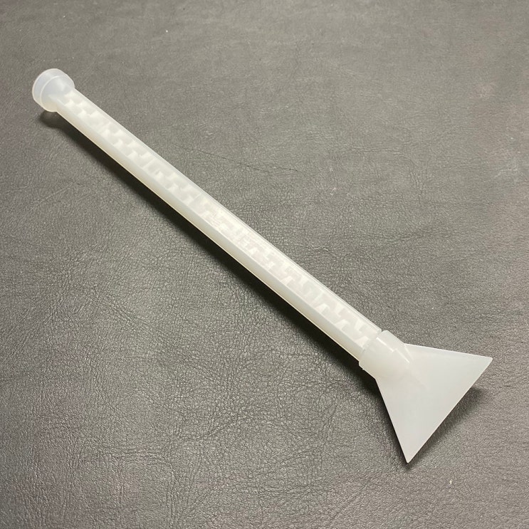 Spread용 리본팁 사각 quadro 스테틱믹서 Ribbon tip static mixer 2액형 에폭시 우레탄 실리콘접착 ...