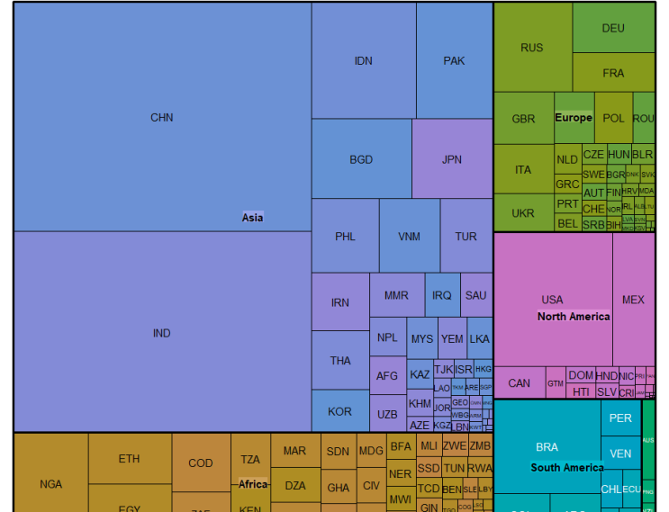 #빅데이터전문가 #R프로그래밍 Treemap 함수 / bubble chart : 네이버 블로그
