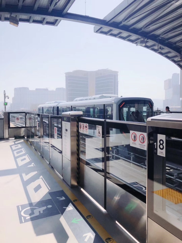 [마카오] 마카오 MTR / 마카오 경전철 / Macau Light Rapid Transit / 마카오 모노레일 : 네이버 블로그