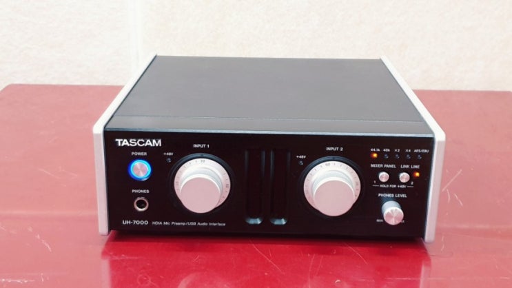 오디오인터페이스중고 타스캄 TASCAM UH7000 [중고음향기기매입] : 네이버 블로그