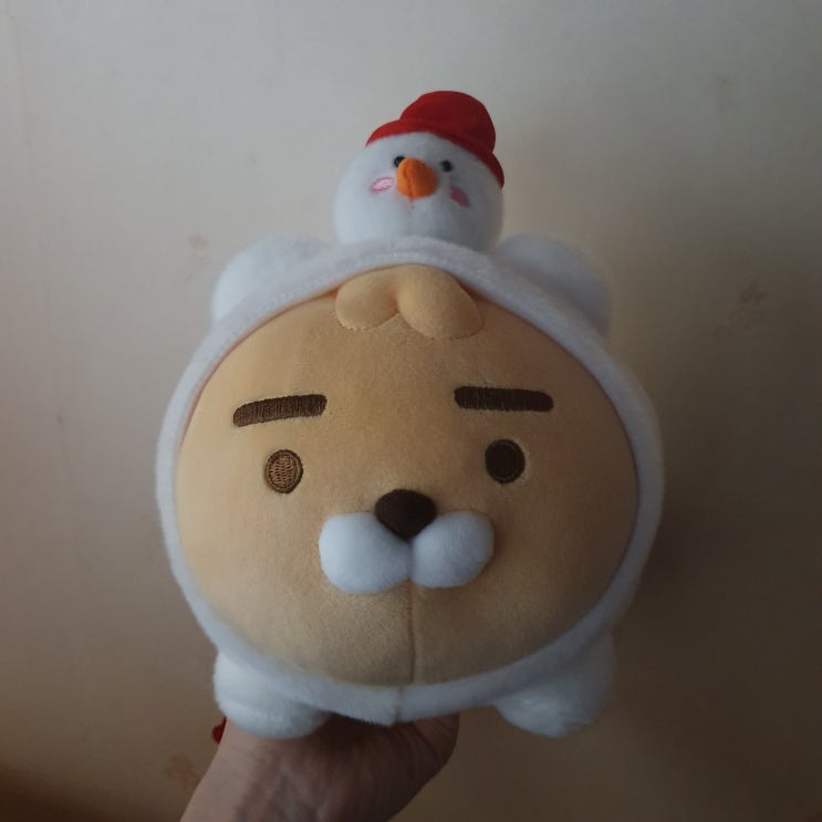 카카오프렌즈 눈사람라이언인형 : 네이버 블로그