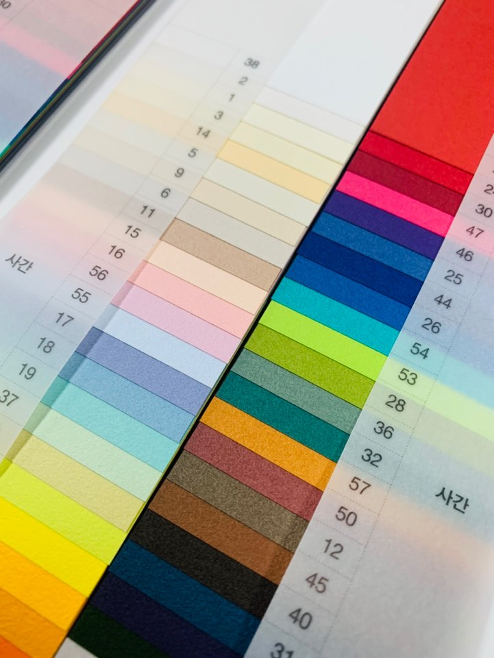 패키지 디자인 실무 - 종이샘플(DOOSUNG-두성) 재질/종류 선택하기 Part.3 : 네이버 블로그