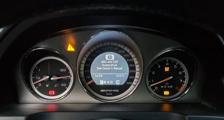 벤츠 W204 C63 AMG ESP, ABS 모듈, RS 컨트롤 유닛 고장 경고등 수리 : 네이버 블로그