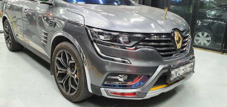 [대구수성구브이쿨/레인보우썬팅상동점]QM6순정HUD/사이드스탭장착 : 네이버 블로그