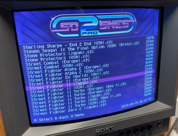 SD2SNES PRO 테스트 (FX PAK PRO) : 네이버 블로그
