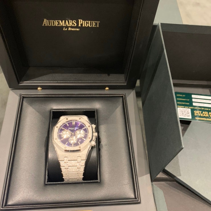 오데마피게 한정판 26331BC 프로스트 프로스티드 AP frosted 로얄오크 : 네이버 블로그